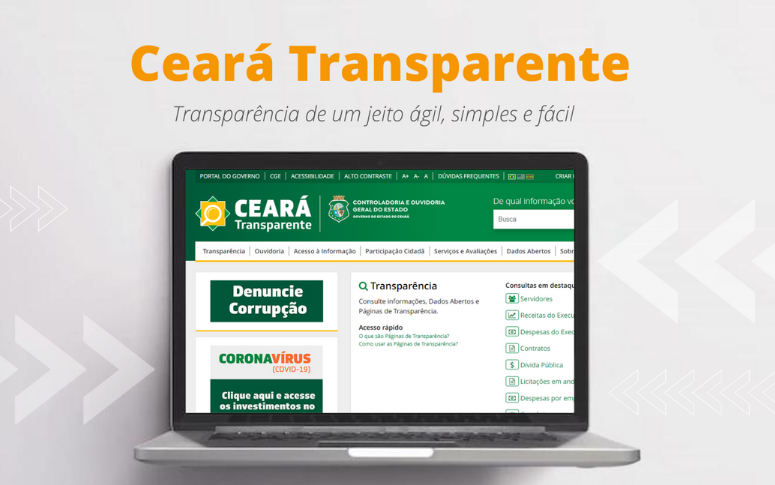 Ceará Transparente ultrapassa meio milhão de acessos em três meses ...